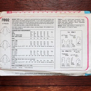 Simplicity 7892 Boho Belted Tunic 70s Vintage Sewing - Etsy