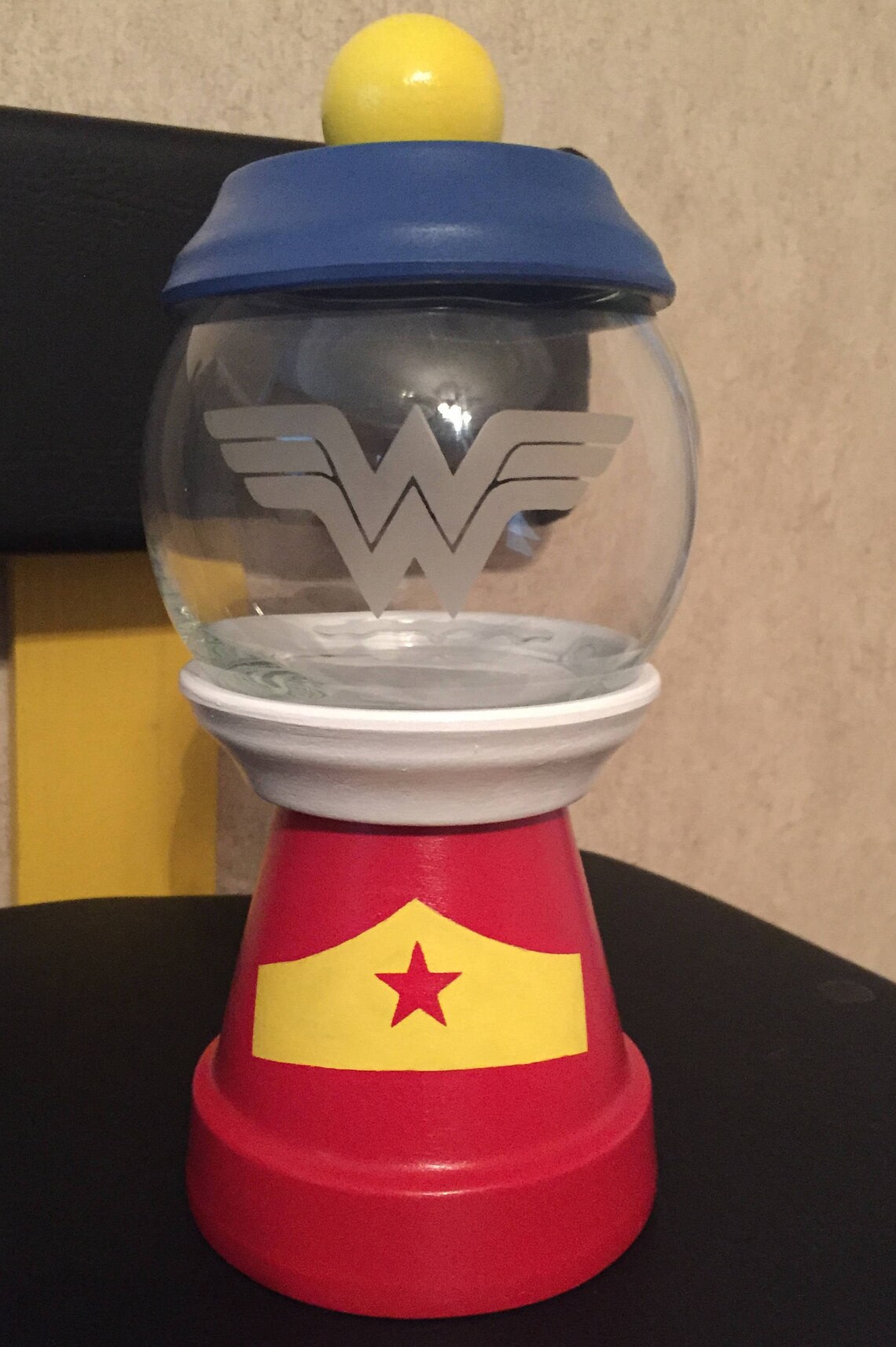 Wonder Woman Decor Candy Dish Wonder Woman Faux Gumball - Etsy