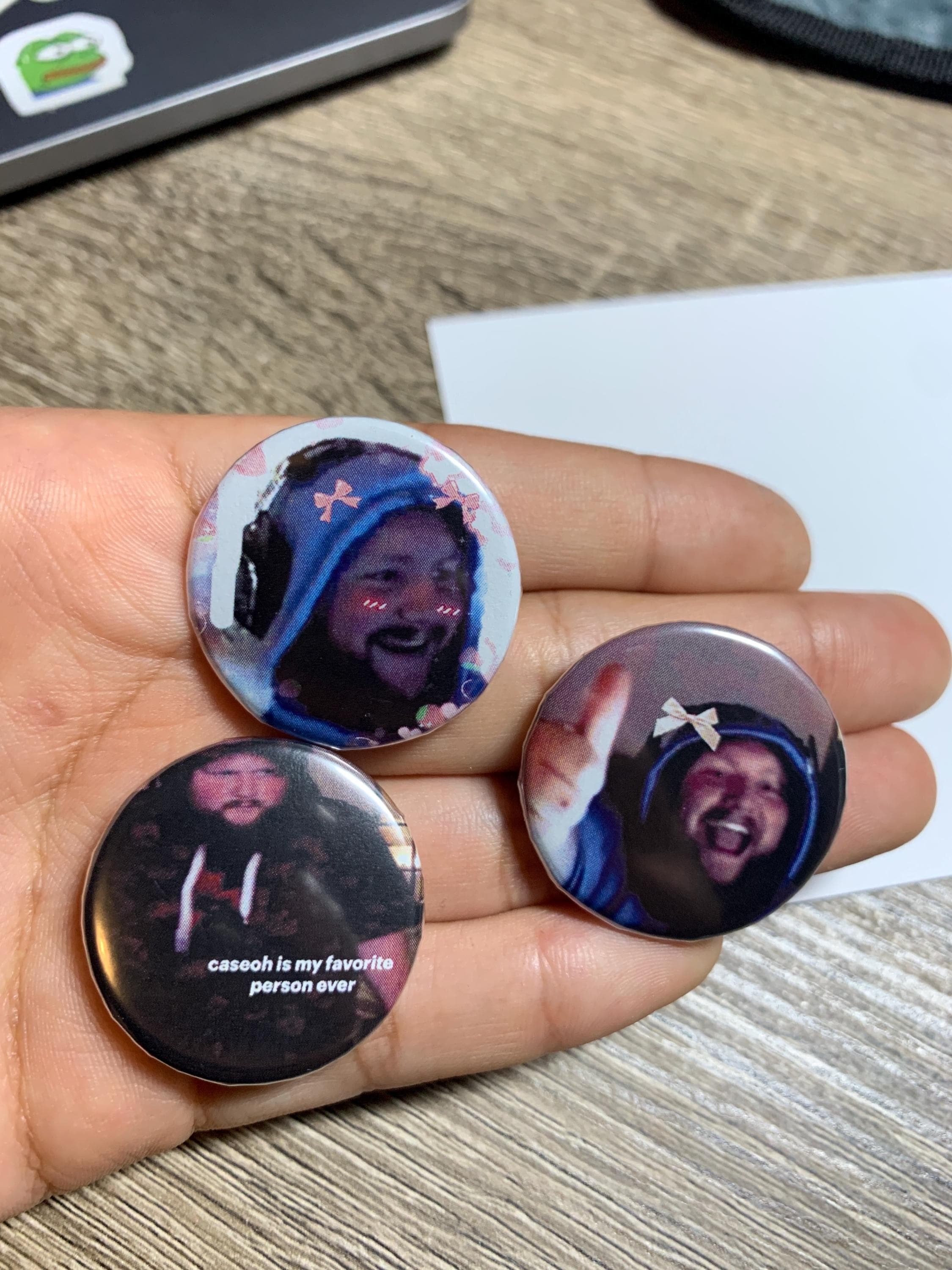 Caseoh Pinback Button Set – Cute Twitch Streamer Pins (1.25 Inch) - Etsy