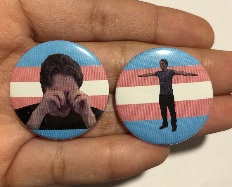 Jerma985 Jerma Twitch Streamer Transgender Flag Meme Pins - Etsy