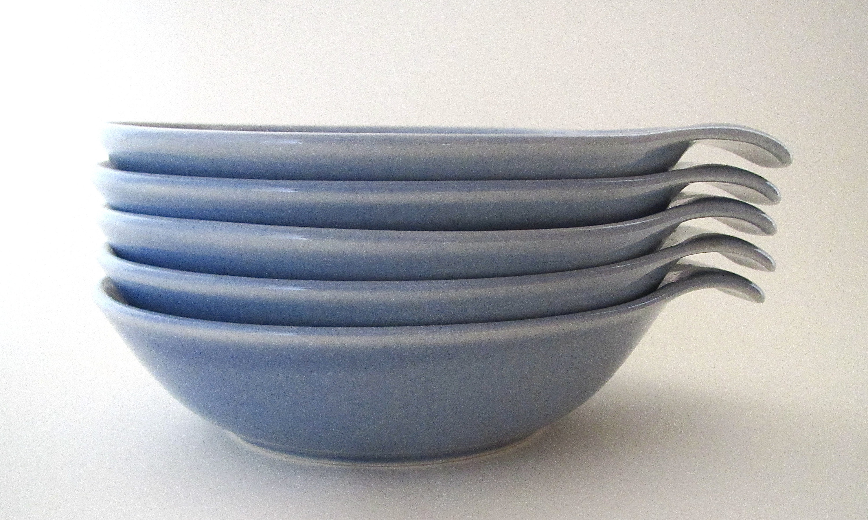 Russel Wright Lug Bowls Set of 5 Bauer Pottery - Etsy