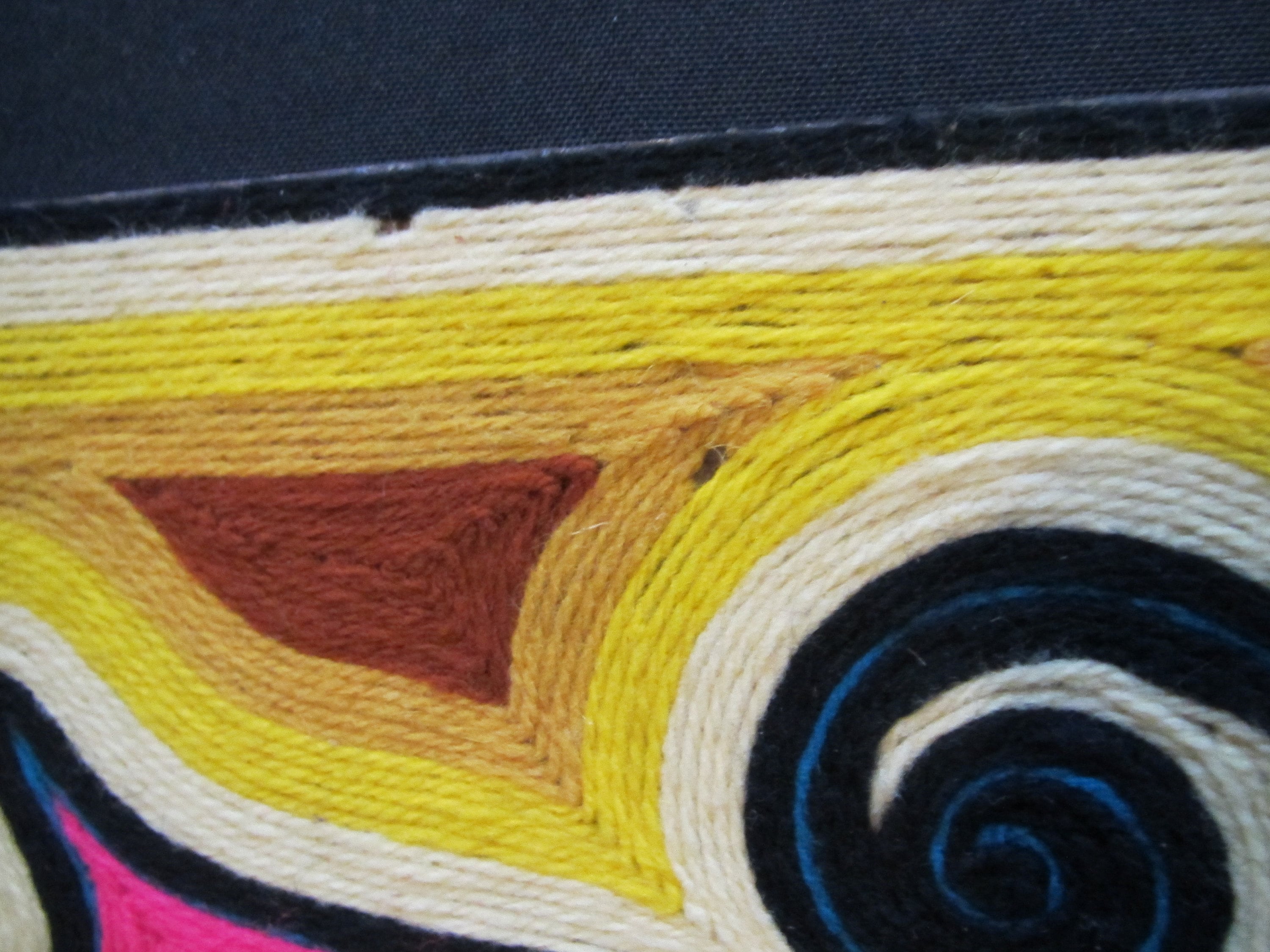 Retro String Art Rooster MCM Hot Pink/yellow - Etsy