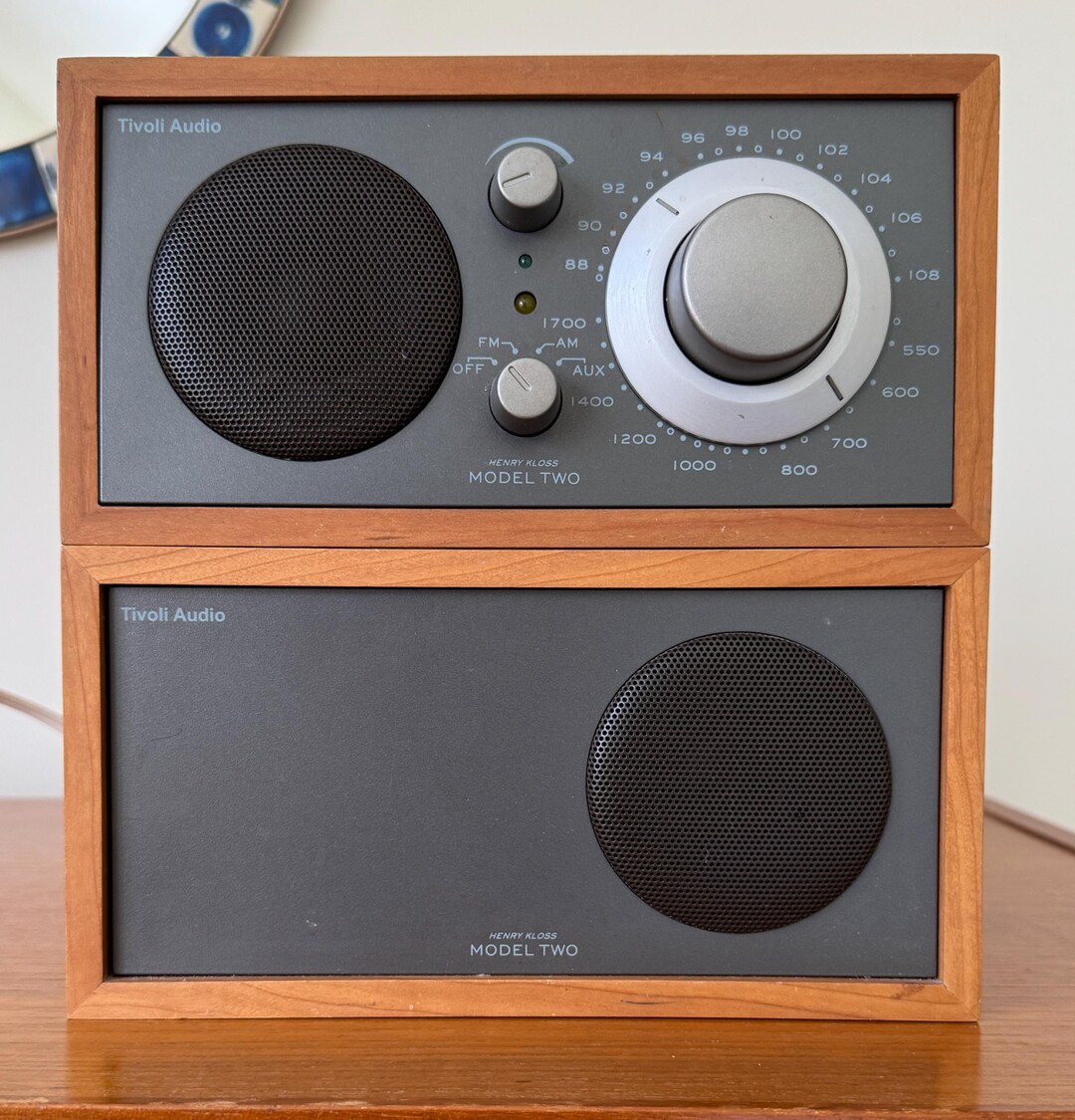 Tivoli Audio Model Two Henry Kloss Stereo Table Radio - Etsy