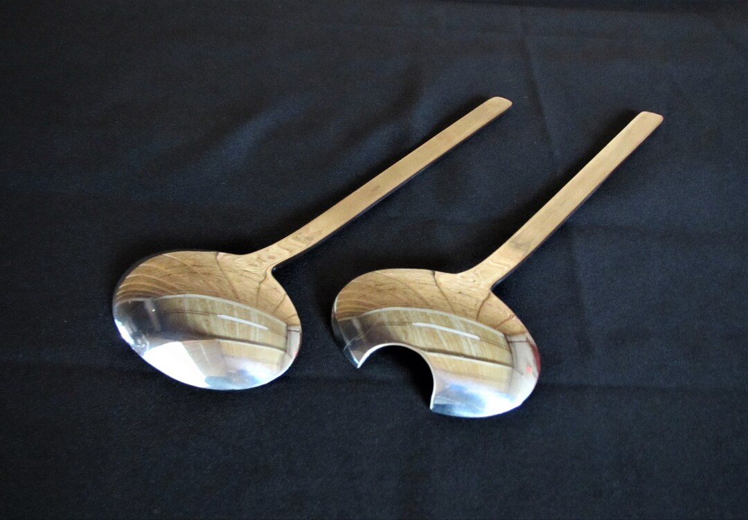 WMF Cromargan Stainless Serving Utensils Salad - Etsy