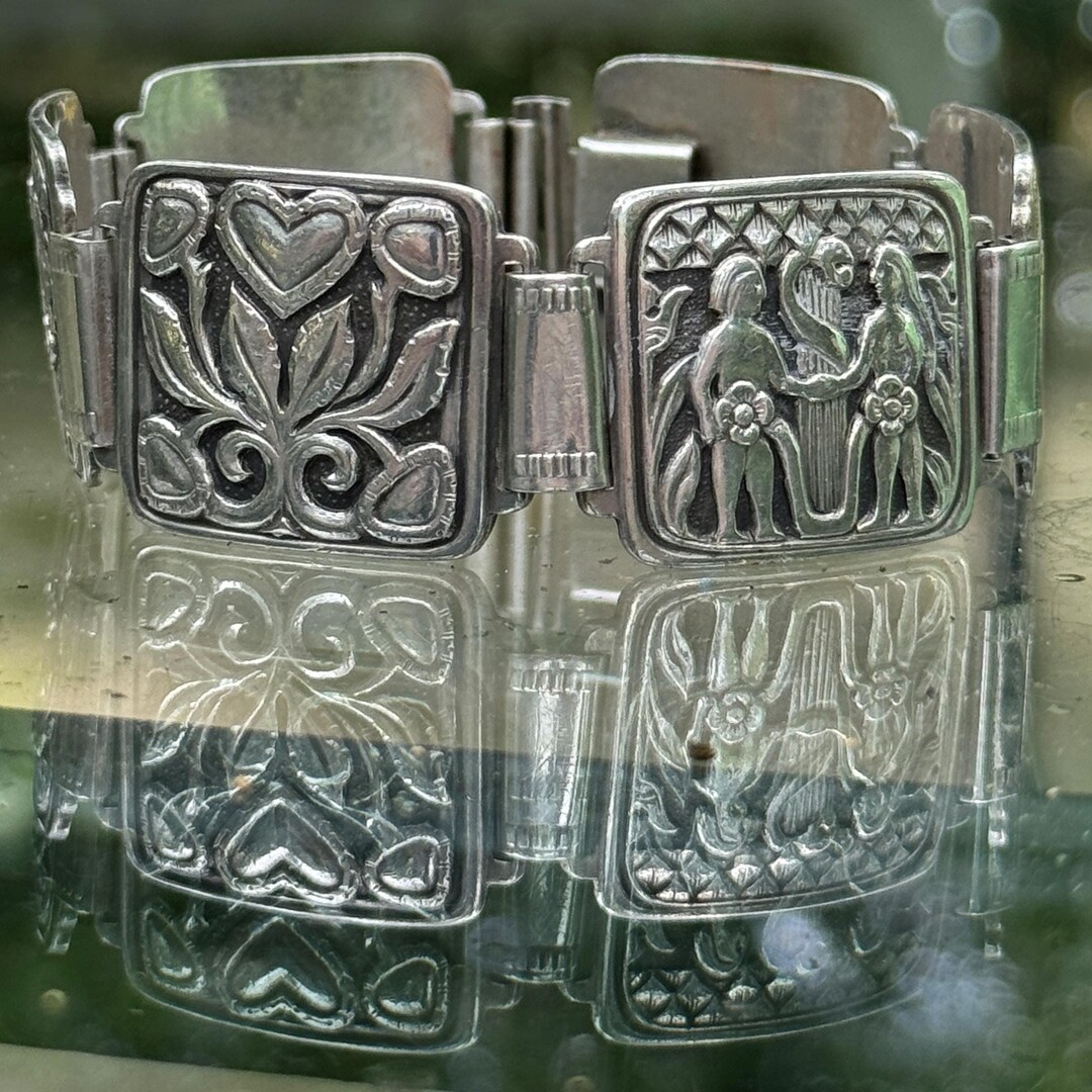 David Andersen Sterling Silver Bracelet - Etsy