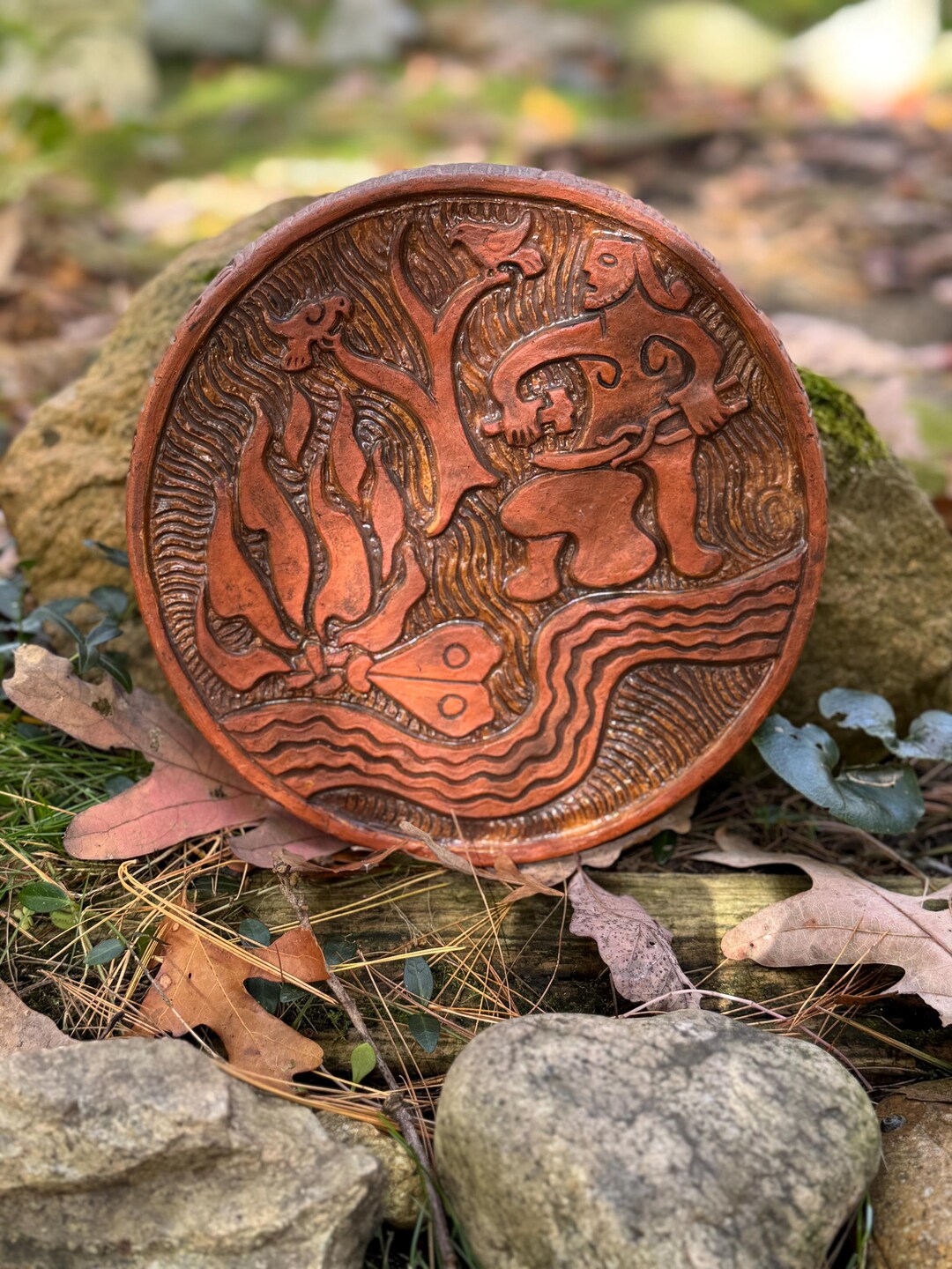 Lars Bergsten Blacksmith Forger Relief Tile | Plaque Wall - Etsy