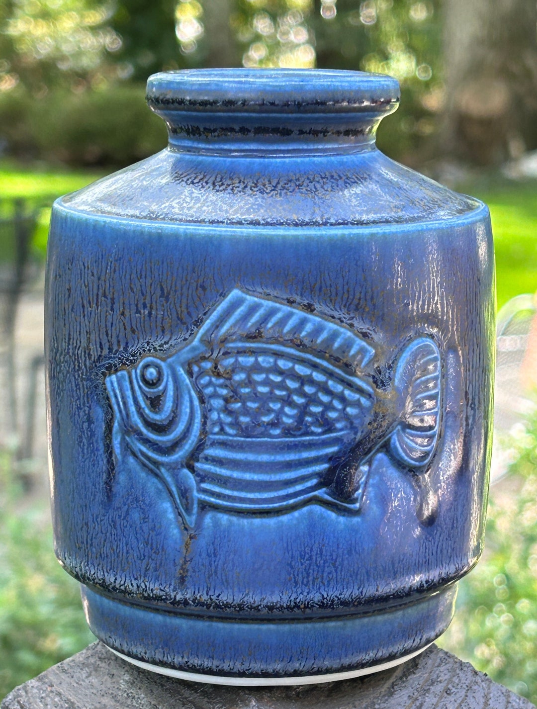 KAPA Wilhelm Kage Gustavsberg Vase Bass Haresfur - Etsy