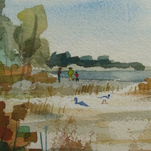 Thomas Garrett, W/C, Listed Australian Artist - Etsy