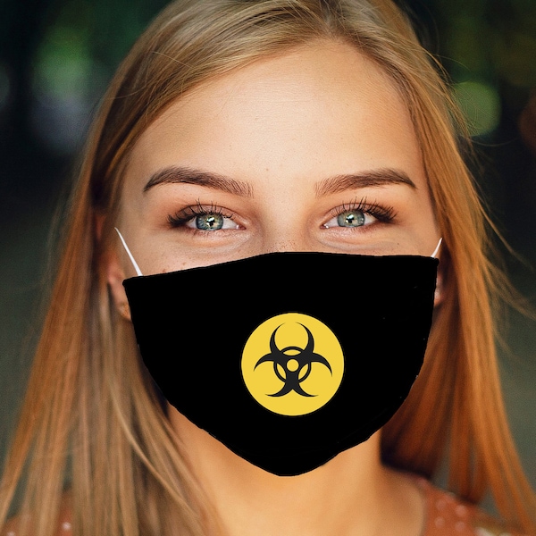 Biohazard Face Mask - Etsy