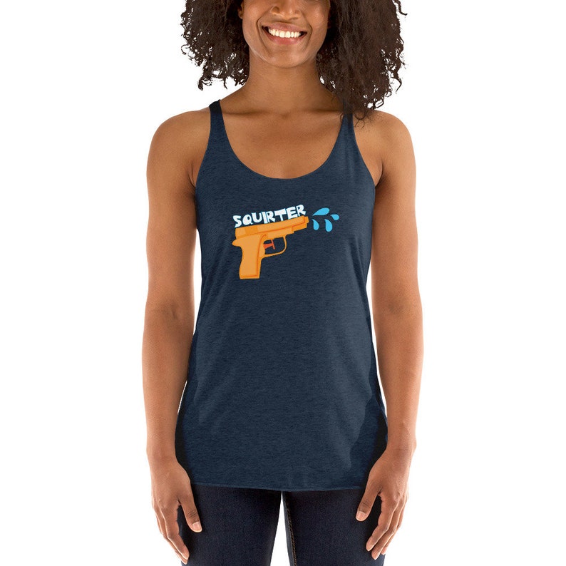 Squirter Tank Top Squirting Pussy Shirt Wet Pussy Water Gun Etsy