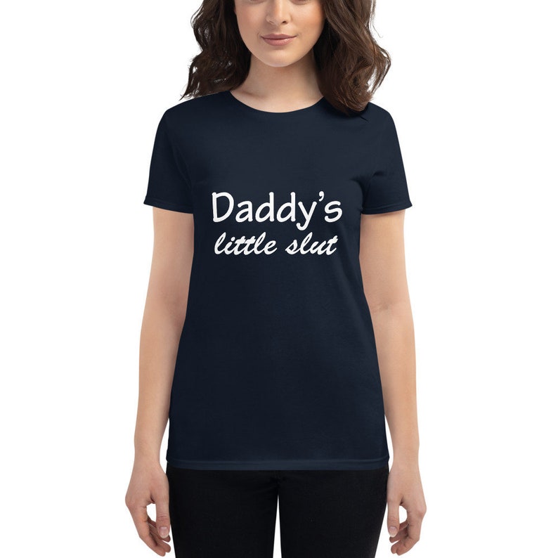 Daddy's Little Slut Tshirt DDLG Shirt Daddy T-shirt - Etsy