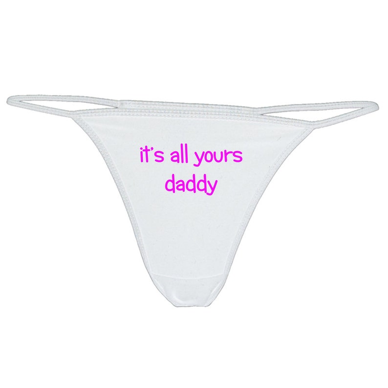 Its All Yours Daddy Thong Owned Sub Submissive Ddlg Etsy