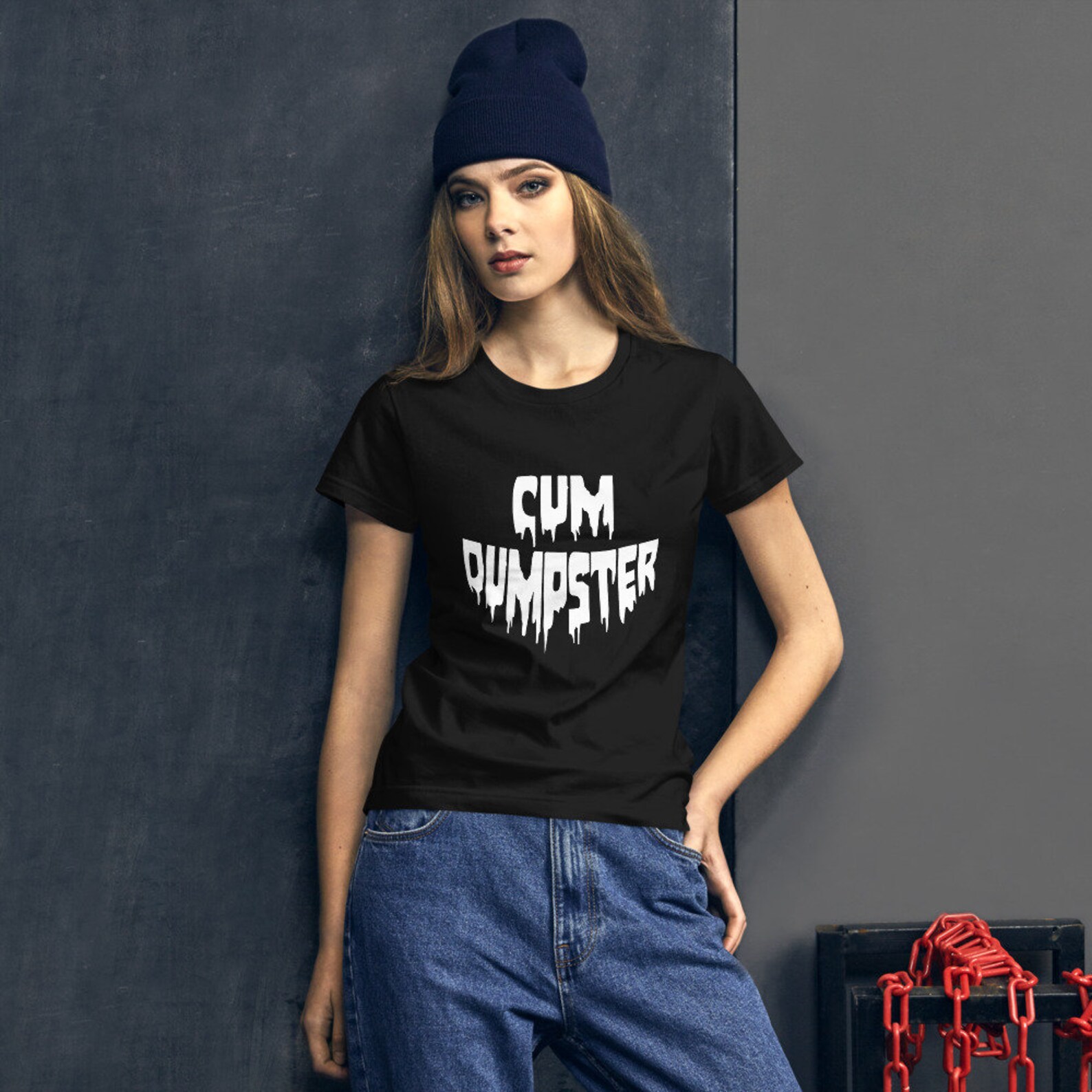 Cum Dumpster Shirt Cumdumpster Slut Tshirt Cum Receptacle Etsy