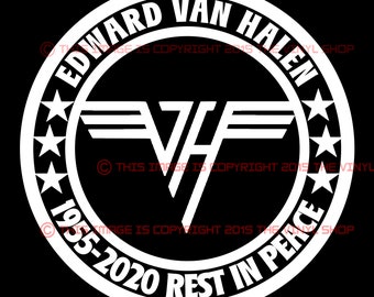 Eddie Van Halen - Etsy