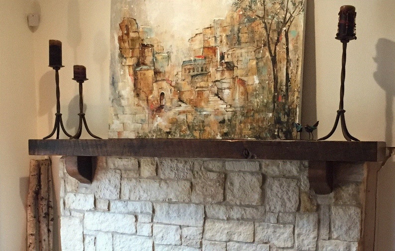 Pine Barn Beam Mantle, A1 Mantle, Fireplace Mantle, Fireplace Mantel MN ...