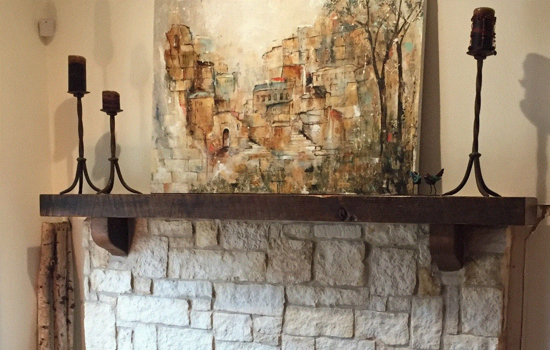 Pine Barn Beam Mantle, A1 Mantle, Fireplace Mantle, Fireplace Mantel MN ...