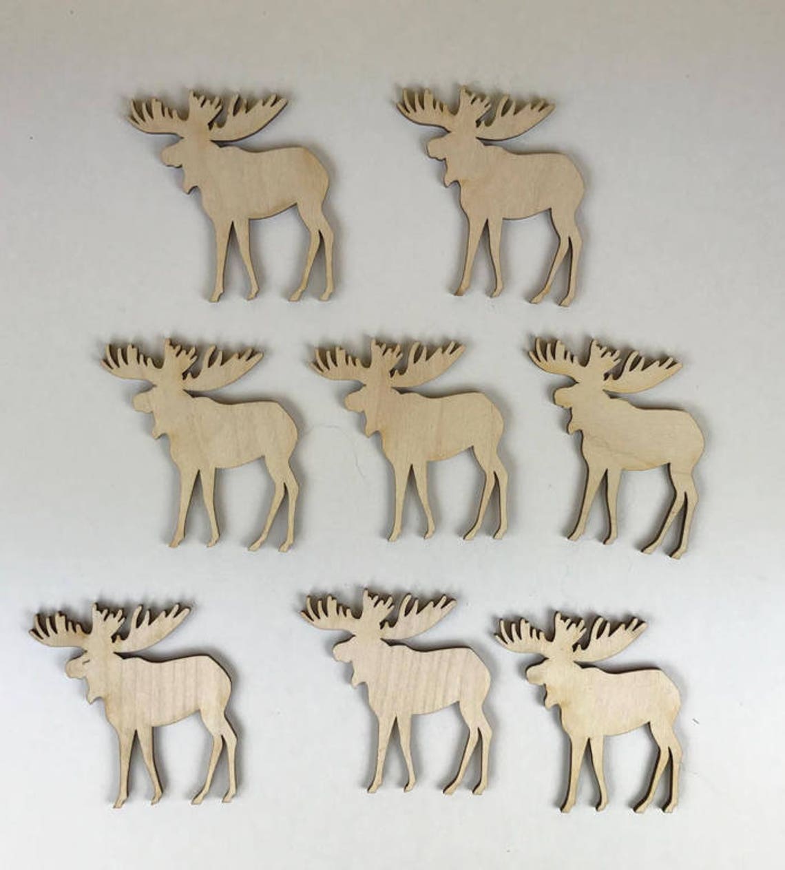 Moose Wood Cut out Moose shape cut out Moose shape cut outs | Etsy