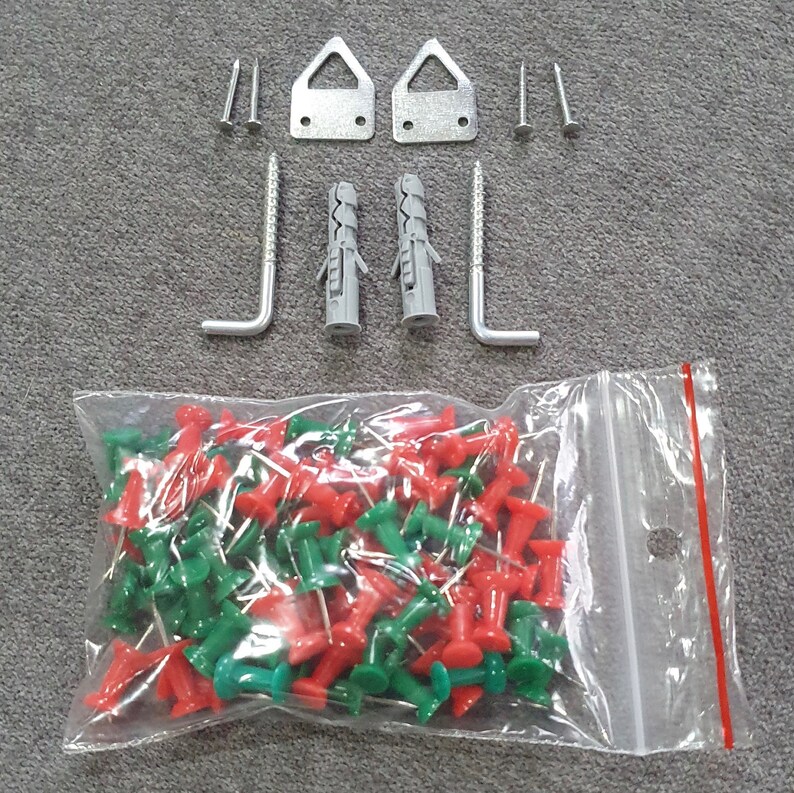 British Isles Pin Board Map in Cork With 60 Pins Engraved | Etsy UK