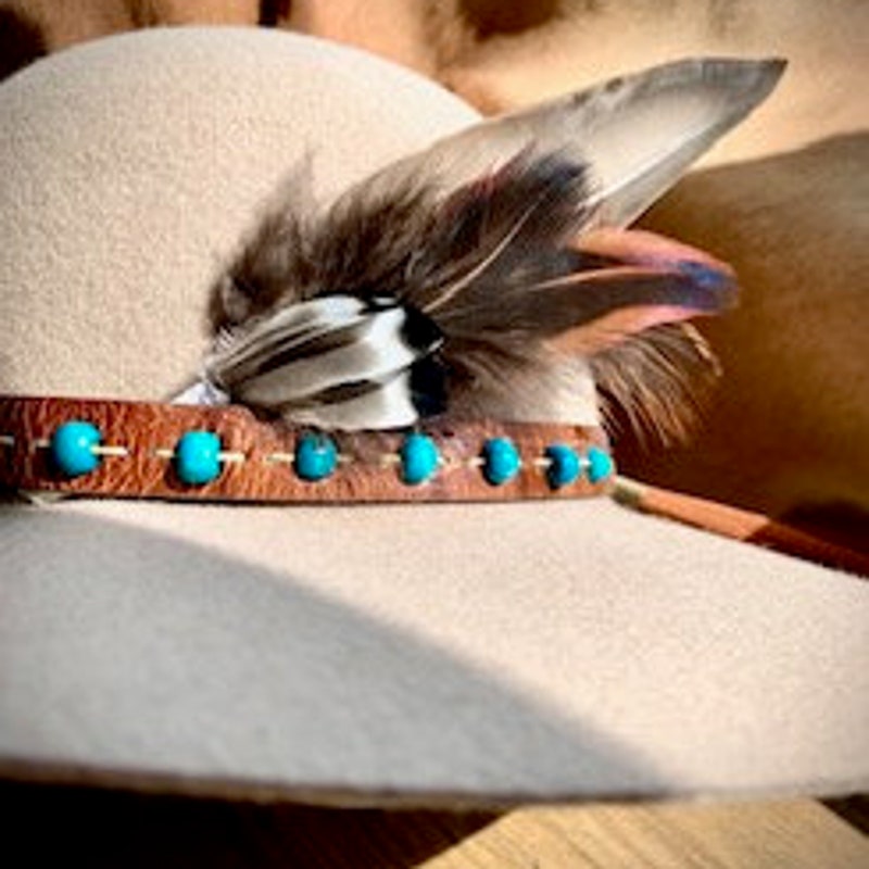 Feather Hat Band - Etsy