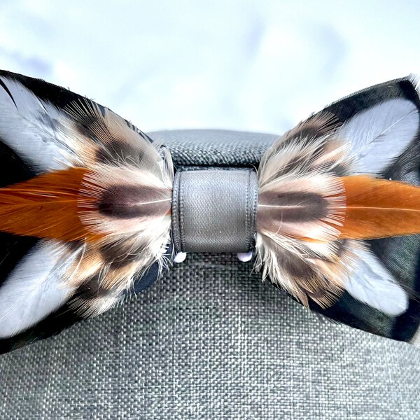 Feather Bow Ties - Etsy