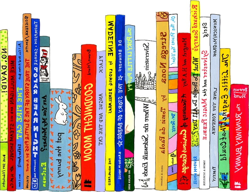 Cool Kids Library Tote Homeschool Gift Idea canvas children | Etsy