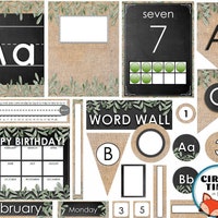 Classroom Calendar in Farm Theme - Etsy