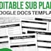 Editable Sub Plans, Substitute Teacher Plans, Sub Plan Template, Casual ...