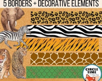 Science Classroom Decor Printable Bulletin Board Borders | Etsy