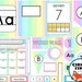 Printable Rainbow Classroom Decor, Pastel Rainbow Theme Classroom ...