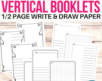 Half Page Writing - Etsy