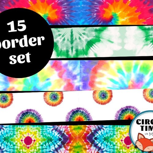 Printable Bulletin Board Borders Rainbow Classroom Decor - Etsy
