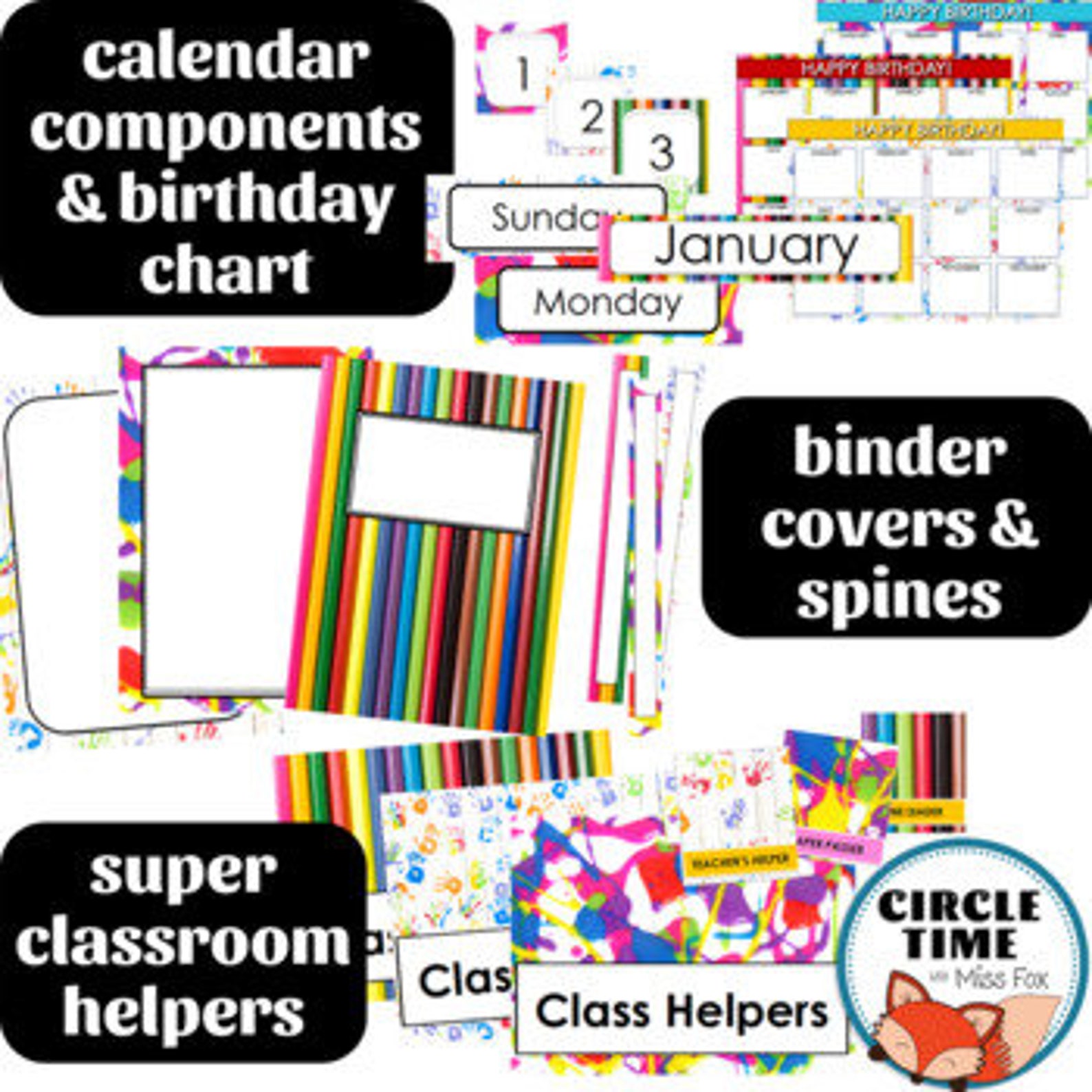 Printable Art Classroom Decor, Art Theme Elementary Classroom ...