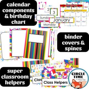 Printable Art Classroom Decor, Art Theme Elementary Classroom ...