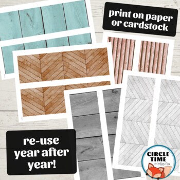 Farmhouse Classroom Decor Printable Bulletin Board Borders | Etsy