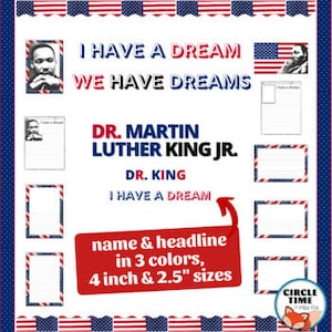 I Have a Dream Bulletin Board Ideas for February, Black History Month ...
