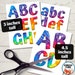 Printable Tie Dye Cut Out Letters, Rainbow Tie Dye Classroom Theme, Tie ...