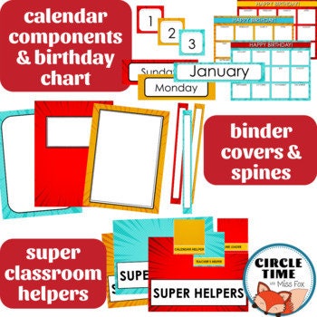 Printable Superhero Classroom Decor, Superhero Decor, Superhero ...