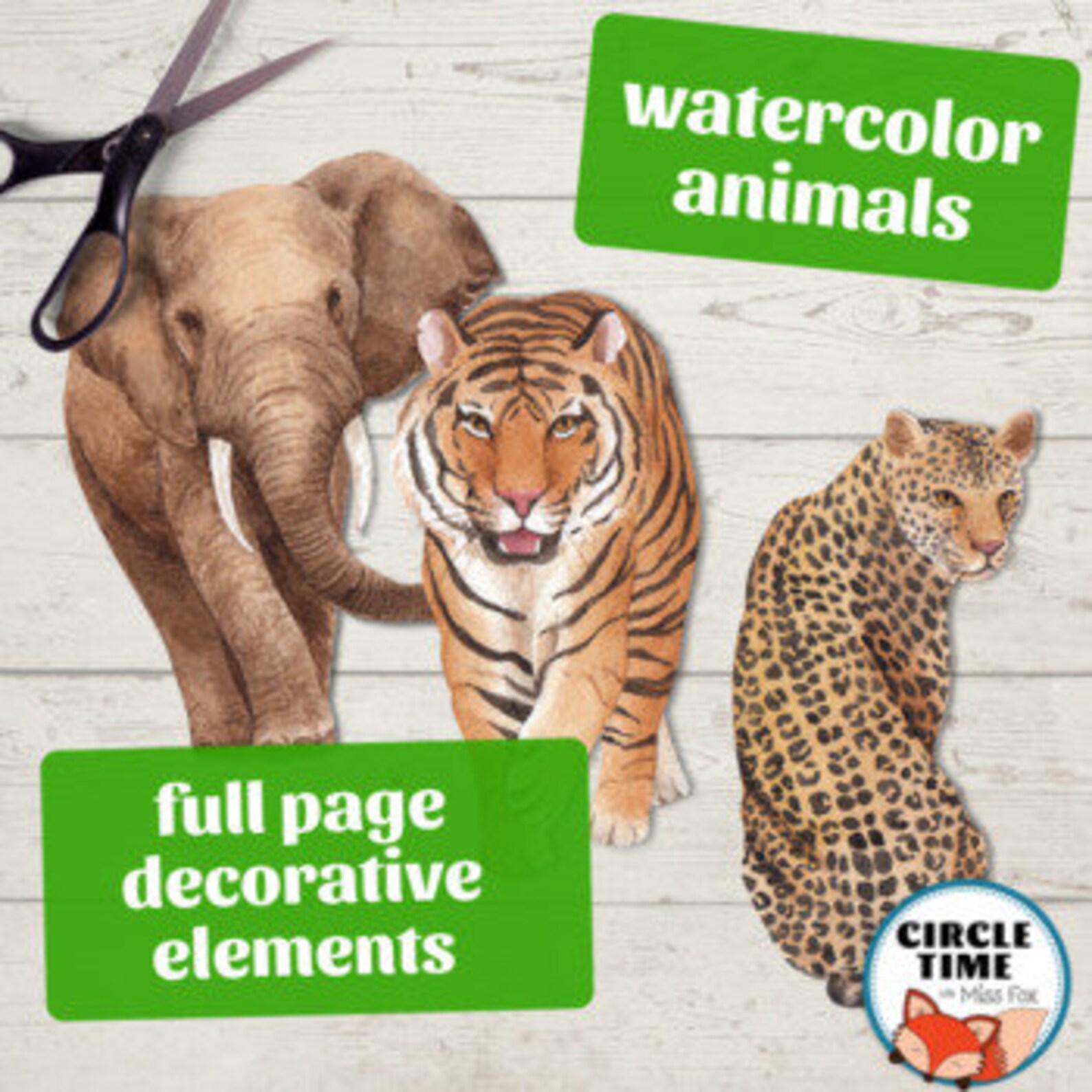 Animal Print Classroom Decor, Safari Decor, Jungle Decor, Printable ...