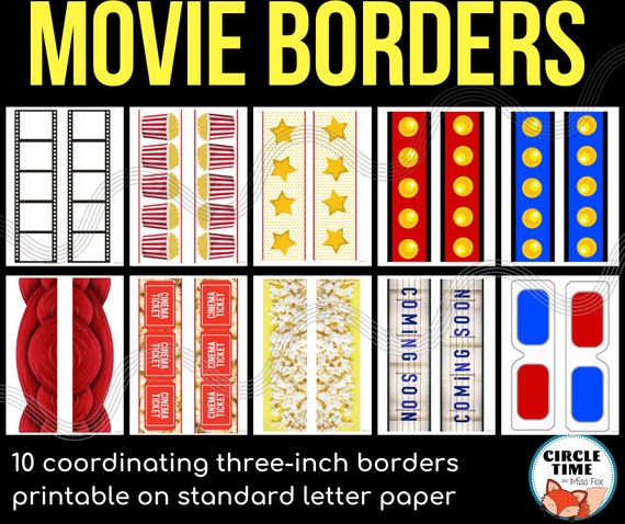 Hollywood Theme Classroom Printables Inside Out Theme Halloween