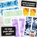 Printable Tie Dye Borders, Tie Dye Classroom Theme, Classroom ...