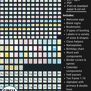 Printable Rainbow Classroom Decor, Pastel Rainbow Theme Classroom ...