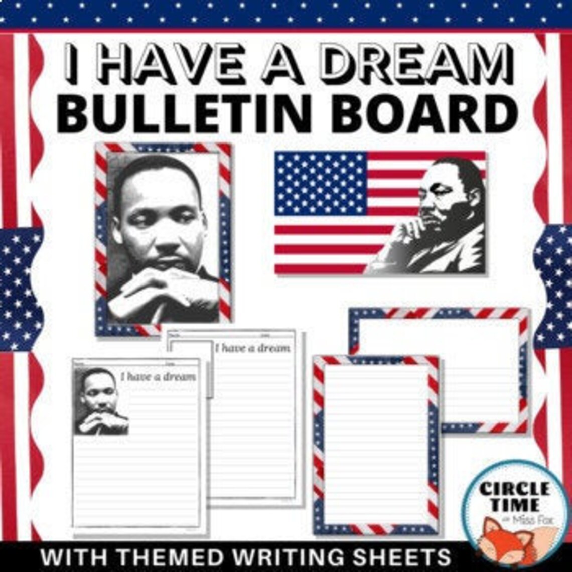 I Have a Dream Bulletin Board Ideas for February, Black History Month ...