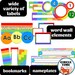 Printable Rainbow Classroom Decor, Rainbow Theme Elementary Classroom ...