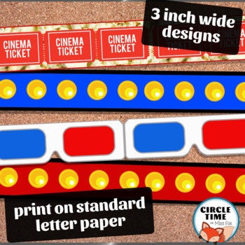 Printable Hollywood Classroom Decor, Movie Theme Classroom, Printable ...