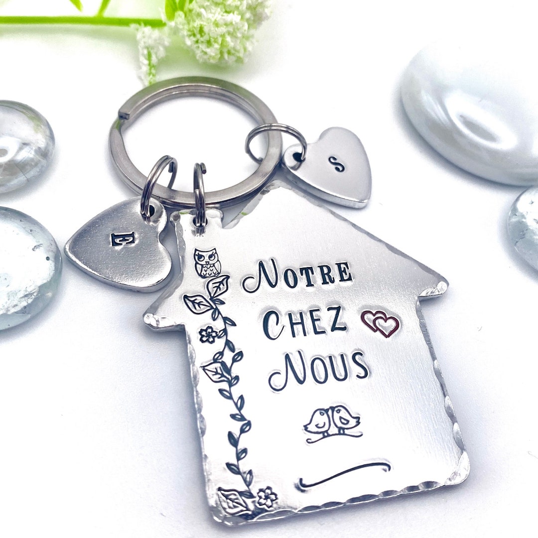First New Home House Keychain, Home is Where the Heart Is, Gift New ...