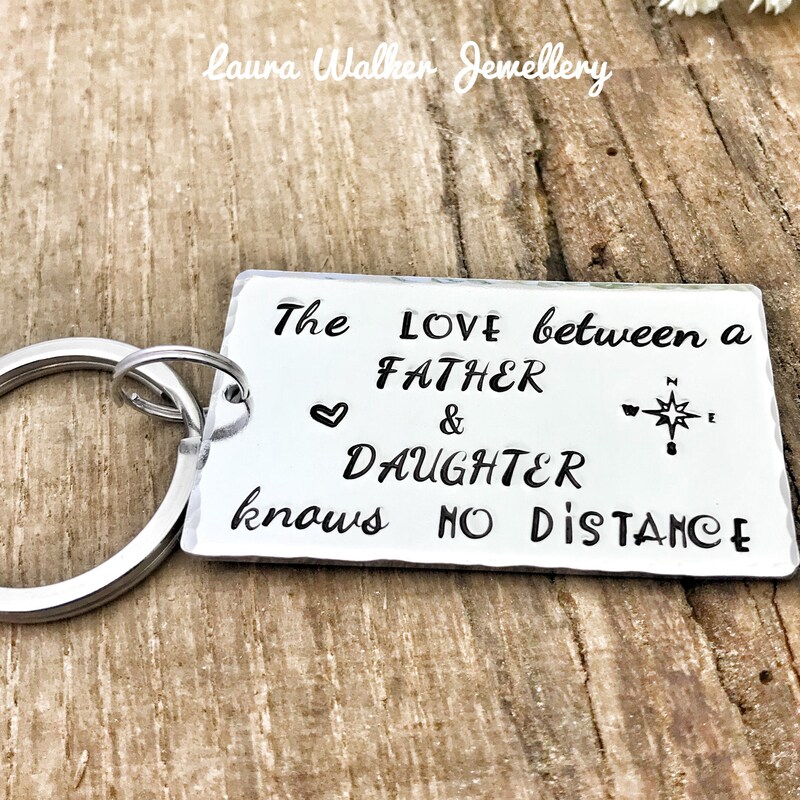 Dad Keychain - Etsy