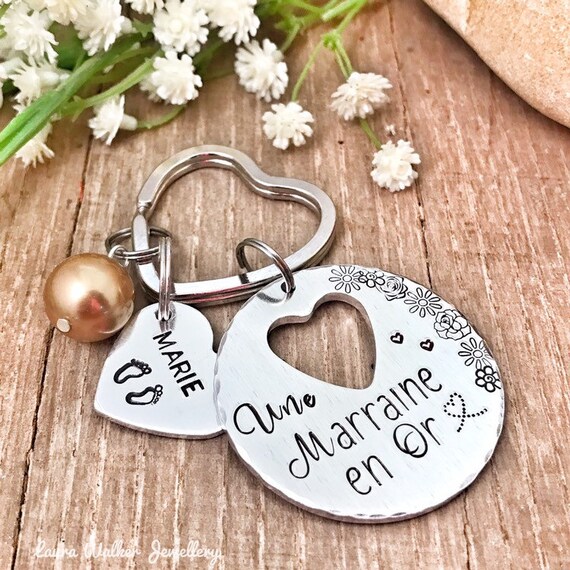 French Marraine Keychain Marraine Cadeau Marraine Porte Clé | Etsy