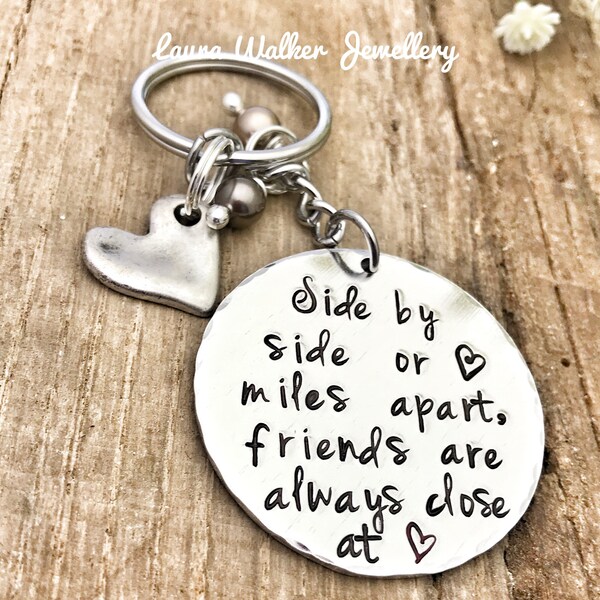 Best Friends Keyring - Etsy