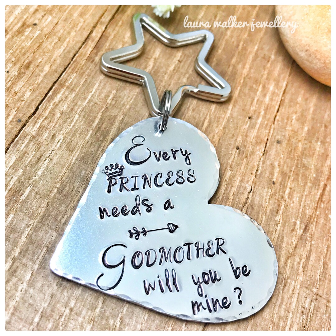 Godmother Keychain, Will You Be My Godmother, Gift for Godmother - Etsy
