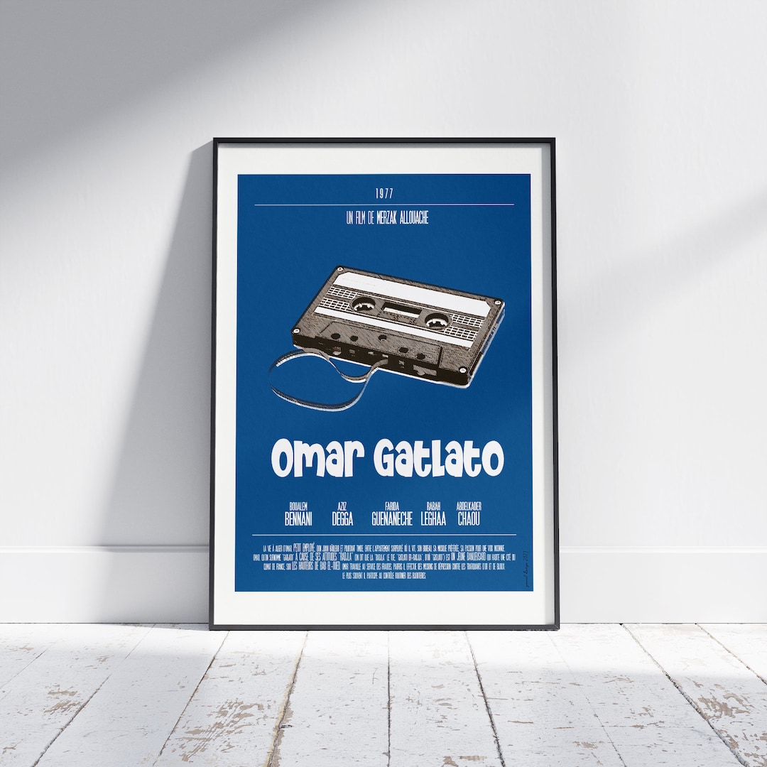 Affiche Film Algérien Omar Gatlato / Algerian Movie Poster / Boualem ...